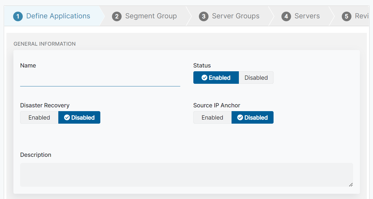 Configuring Defined Application Segments | Zscaler